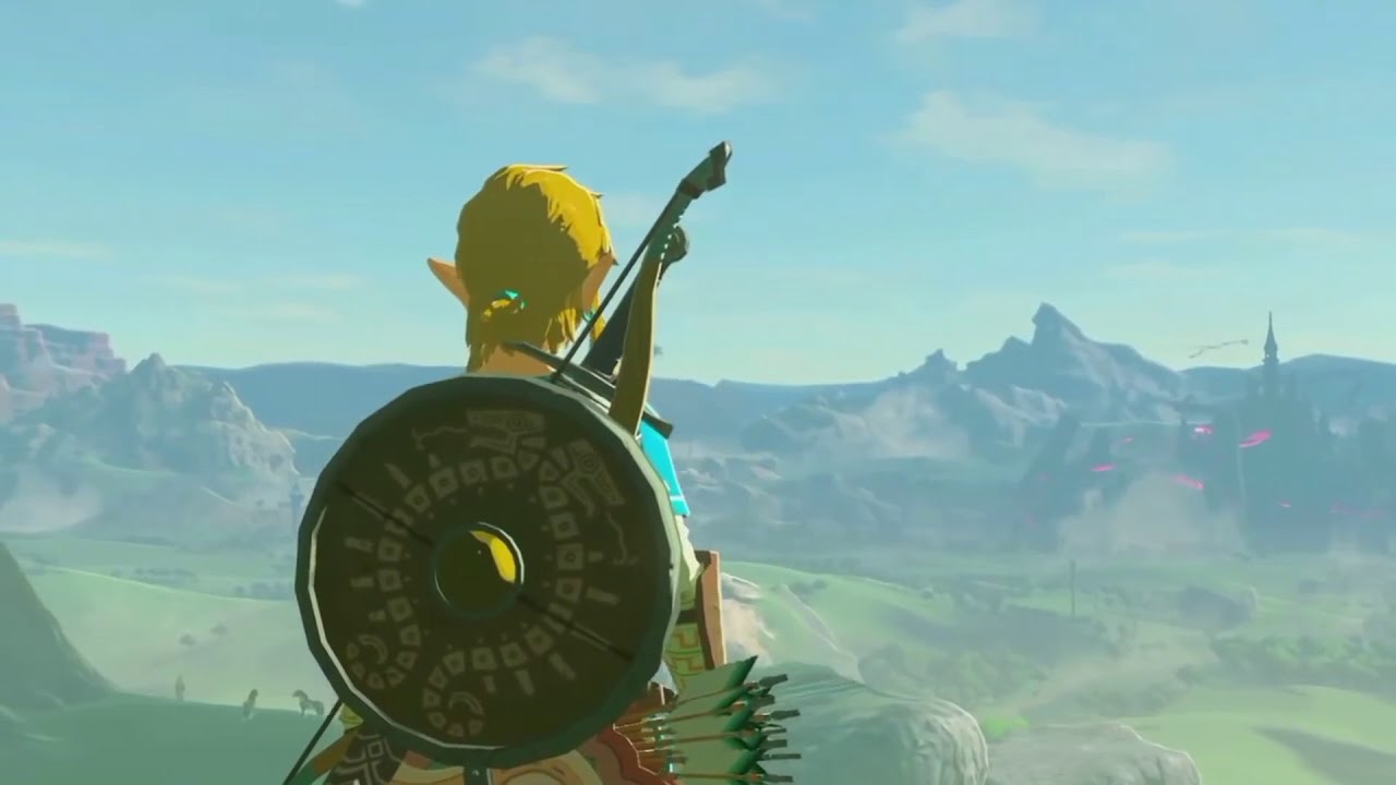 ZELDA : Breath of the wild RITO VILLAGE Bouzouki & Harp version - YouTube