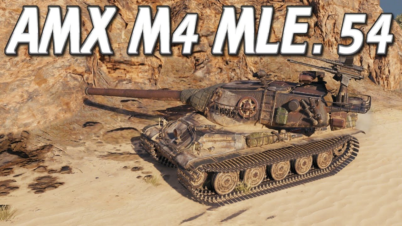 *AMX M4 MLE. 54* 4Frags - 12K Damage *World Of Tanks* - YouTube