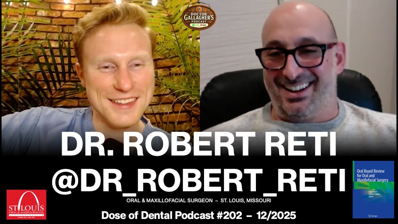 Dr. Robert Reti @dr_robert_reti - Dose of Dental Podcast #202 x Dr ...