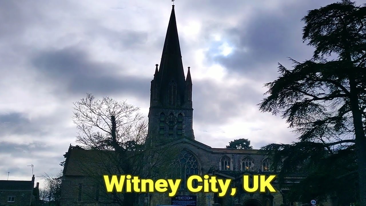 Witney Oxfordshire City United Kingdom | Cinematic Video | Oxford City ...