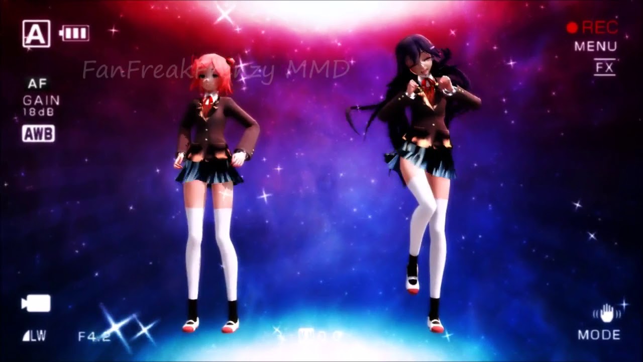(DDLC MMD) Luvoratory [Natsuki and Yuri] - YouTube