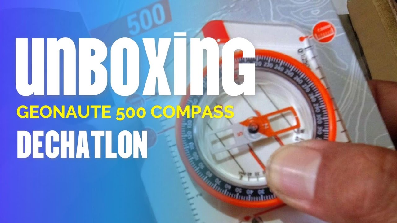 UNBOXING NEW COMPASS "Geonaute 500" - YouTube