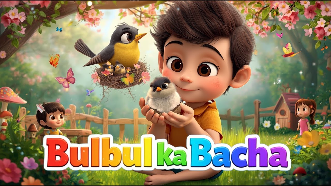Bulbul Ka Bacha | Classical Nursery Rhyme in Hindi - YouTube