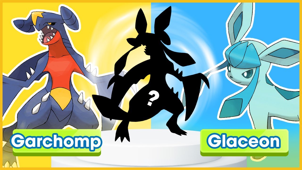 Pokemon Fusion | Garchomp + Glaceon | pokemon infinite fusion - YouTube