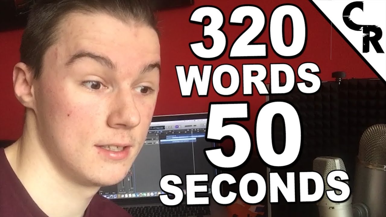 FAST RAP! 320 WORDS IN 50 SECONDS! - Connor Quest! - YouTube Music