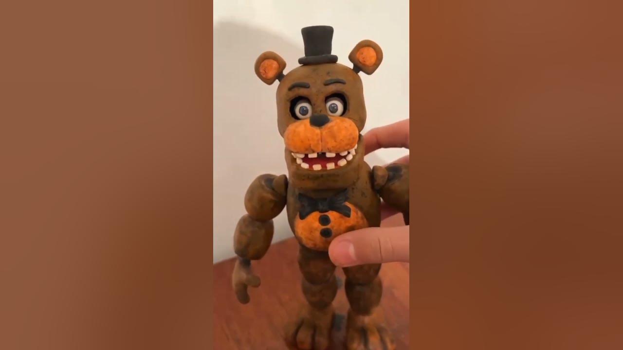 Олд Фредди из лёгкого пластилина фнаф рекомендации ютуб шортс Fnaf