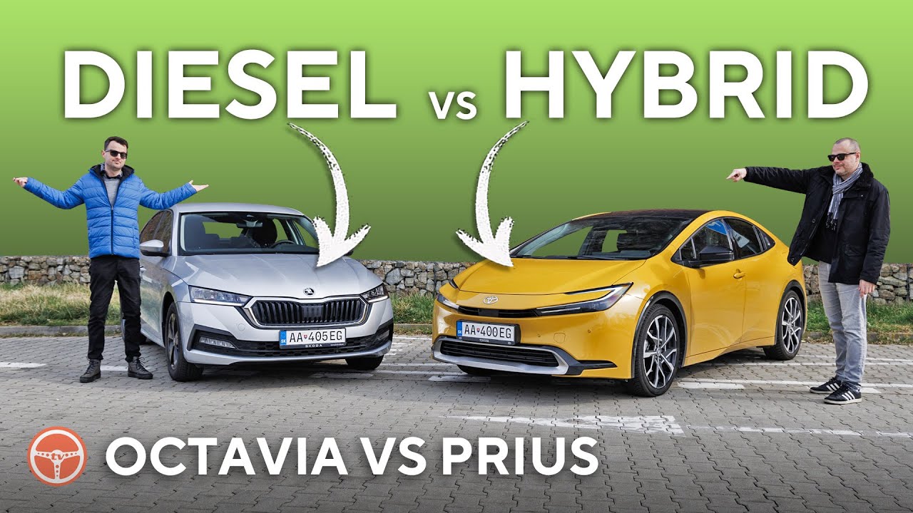 DIESEL vs HYBRID: kto má REÁLNU menšiu spotrebu? Škoda Octavia TDI vs ...