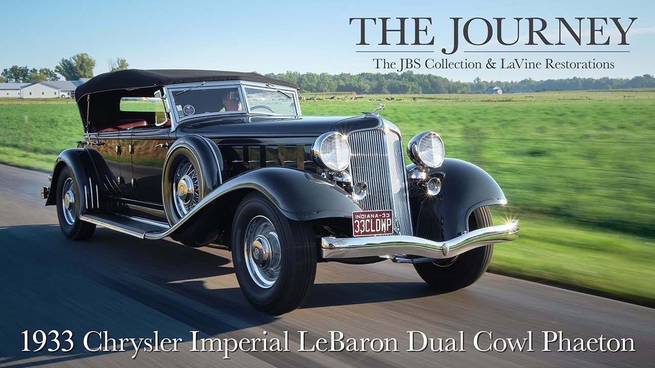 The Journey | Season 1 Episode 5 | 1933 Chrysler Imperial LeBaron Dual Cowl Phaeton - YouTube