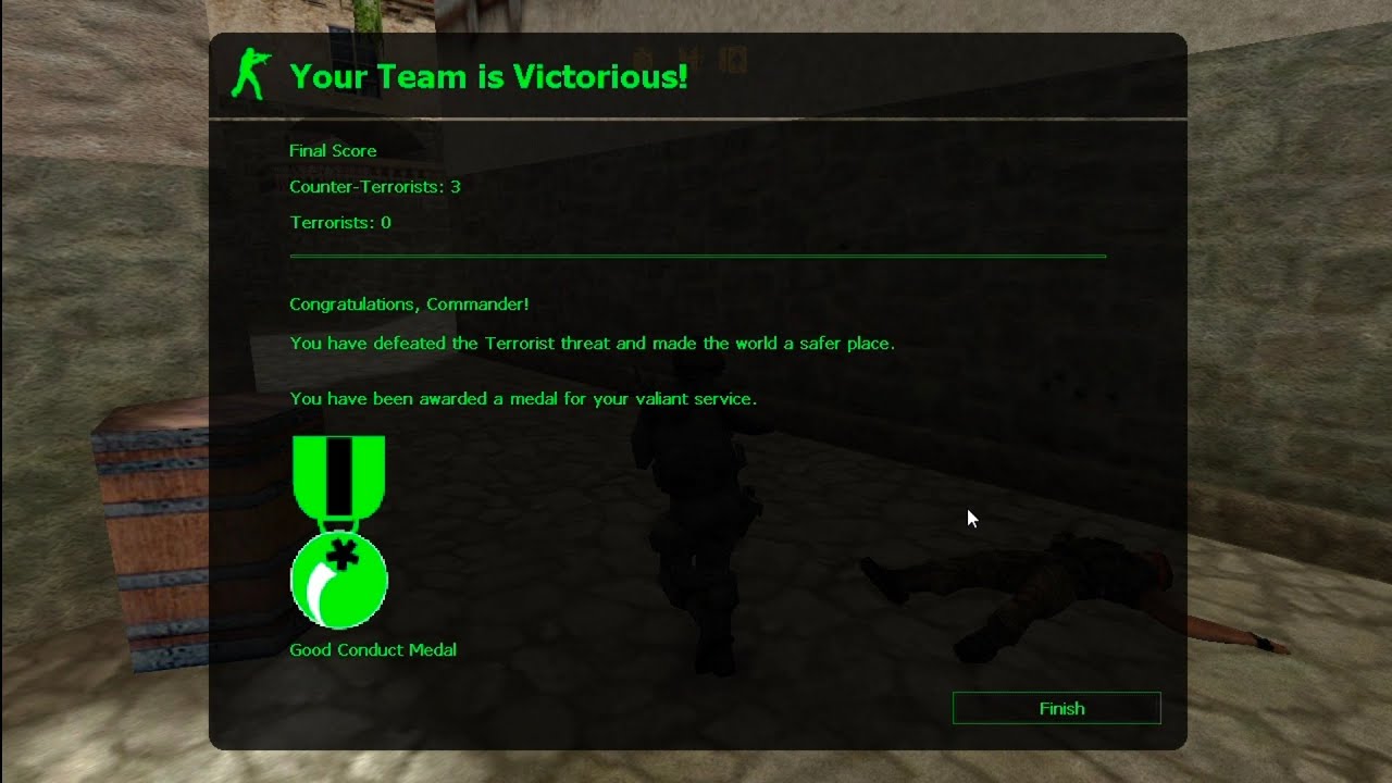 YEAHH!! finally win easy mode medal | PLAYING CS 1.6 | - YouTube