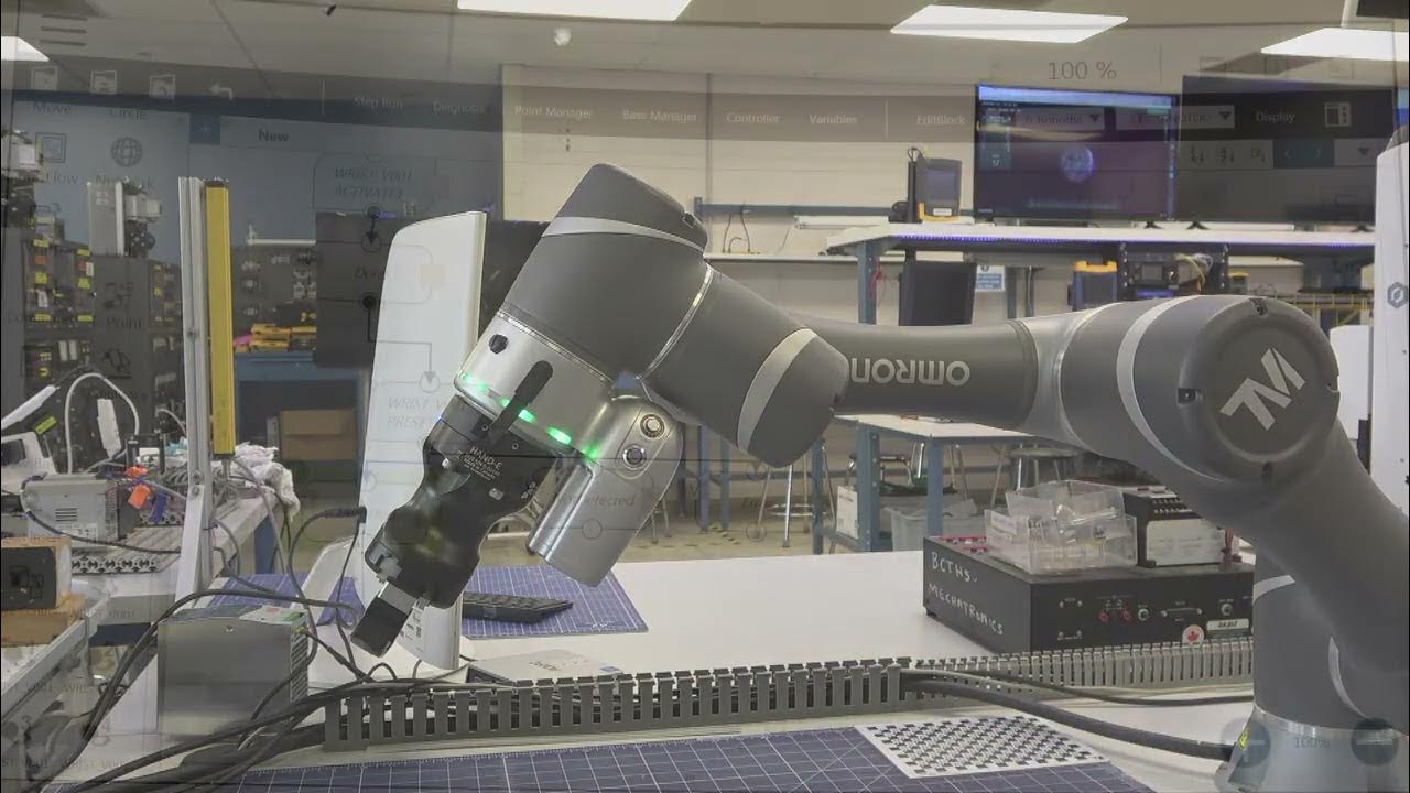 OMRON TM ROBOT - Getting started - YouTube