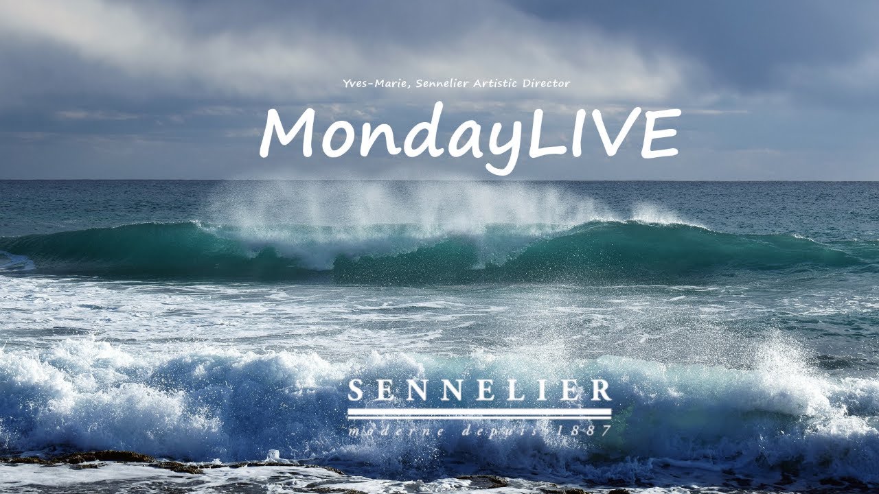 Monday Live, a Wave with Soft Pastels - YouTube