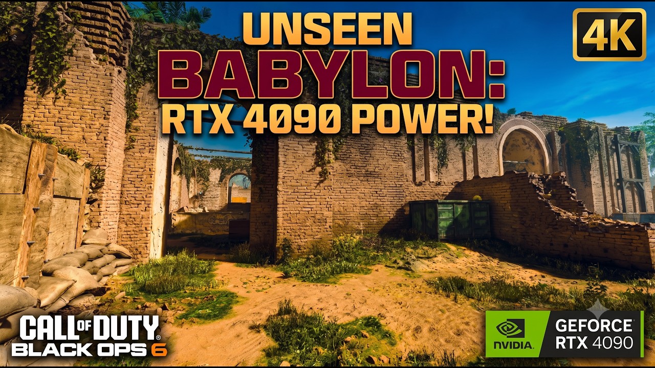 Black Ops 6 - Babylon Multiplayer Gameplay (4K 60FPS Ultra Graphics ...
