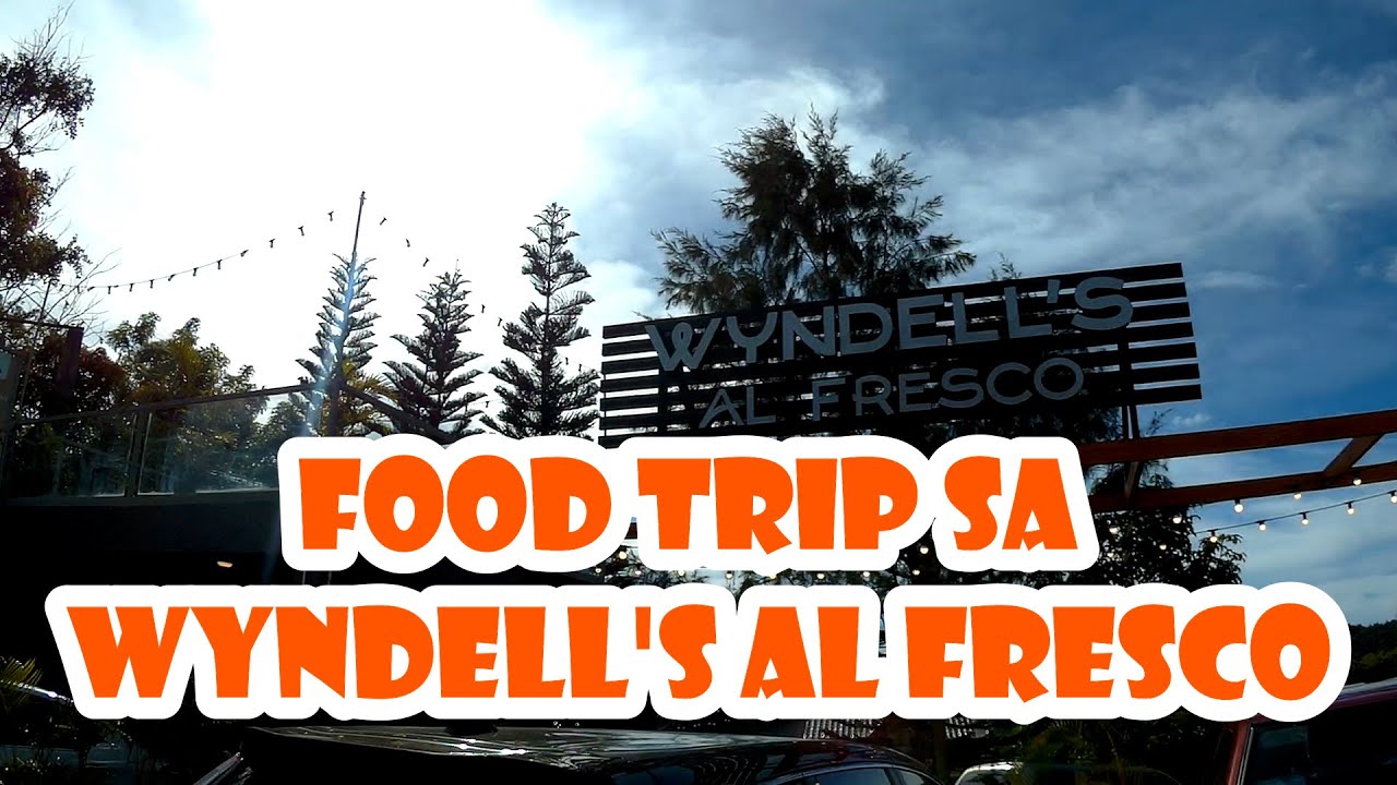 WYNDELL'S AL FRESCO FOOD, DRINKS AND SAMGYUPSAL!!! - YouTube