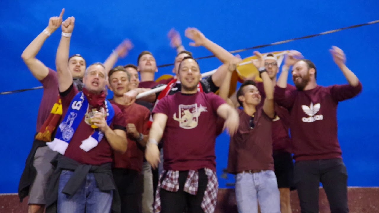 Post Match singing - YouTube