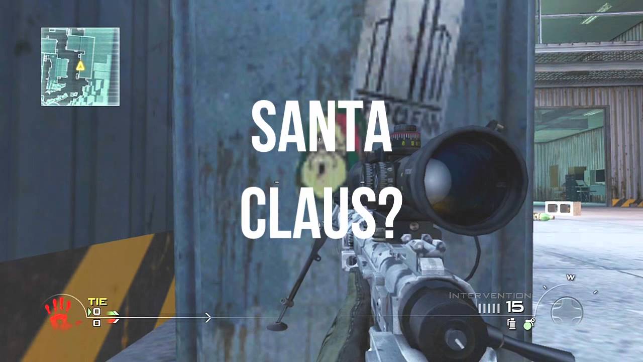 MW2: Merry Christmas (Santa Claus in MW2) - YouTube