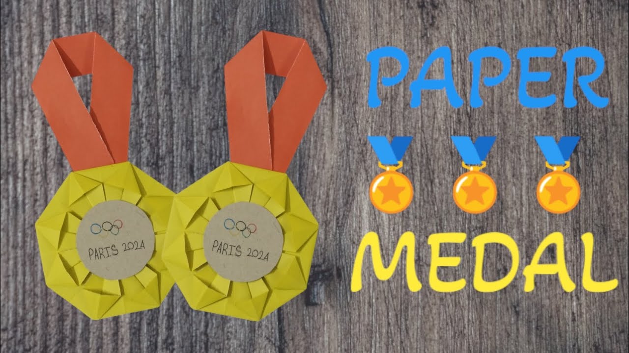 How to make Medal🏅with paper | Diy Crafts | Paper Crafts - YouTube