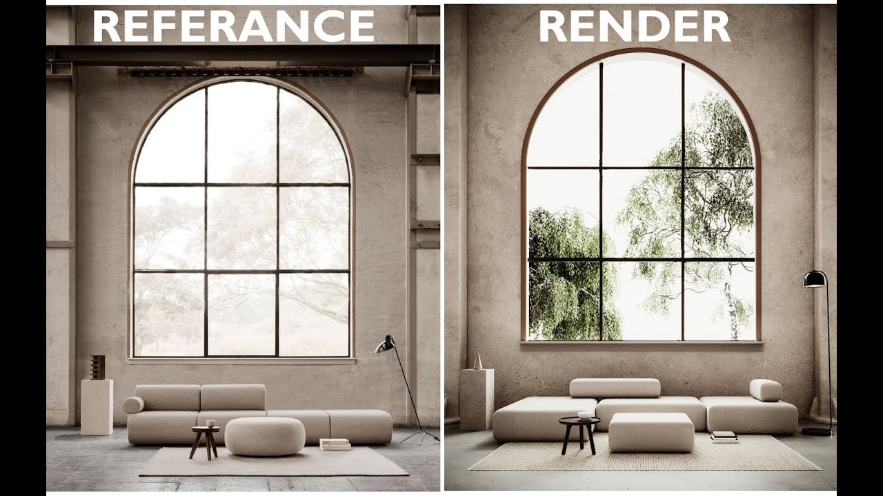 OVERCAST INTERIOR | 3Ds Max + Corona Render Tutorial تحميل الملفات ...