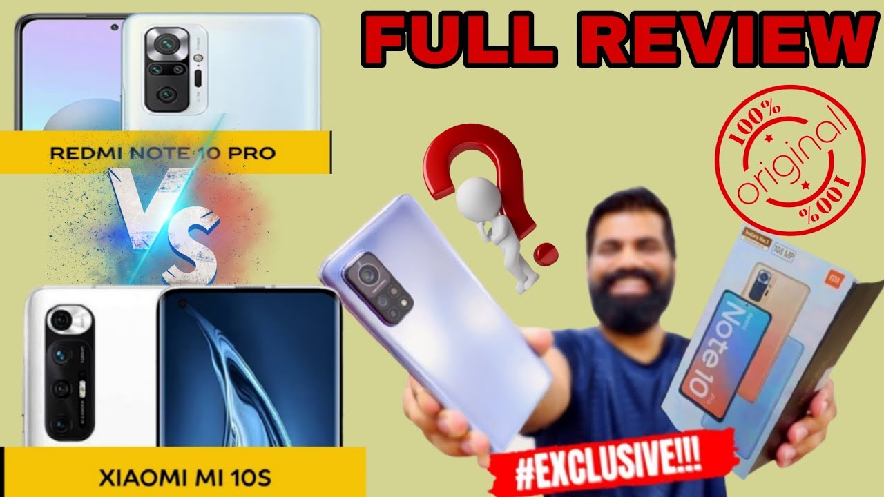 Xiaomi Mi 10s VS Redmi Note 10 Pro | Mi 10s | TECHNOLOGY KRIS | - YouTube