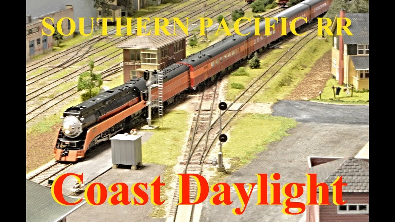 Southern Pacific's Coast Daylight with GS-4 - YouTube