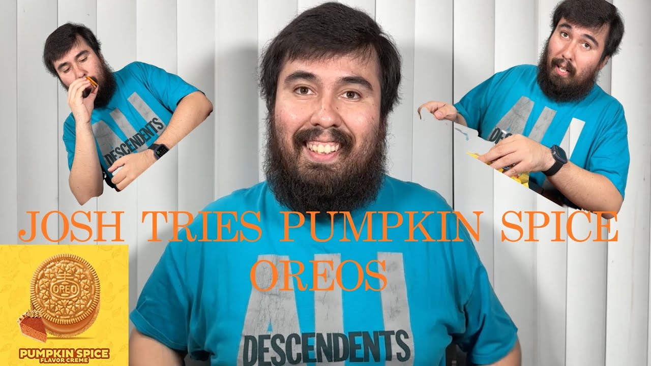 Josh Tries Pumpkin Spice Oreos - YouTube