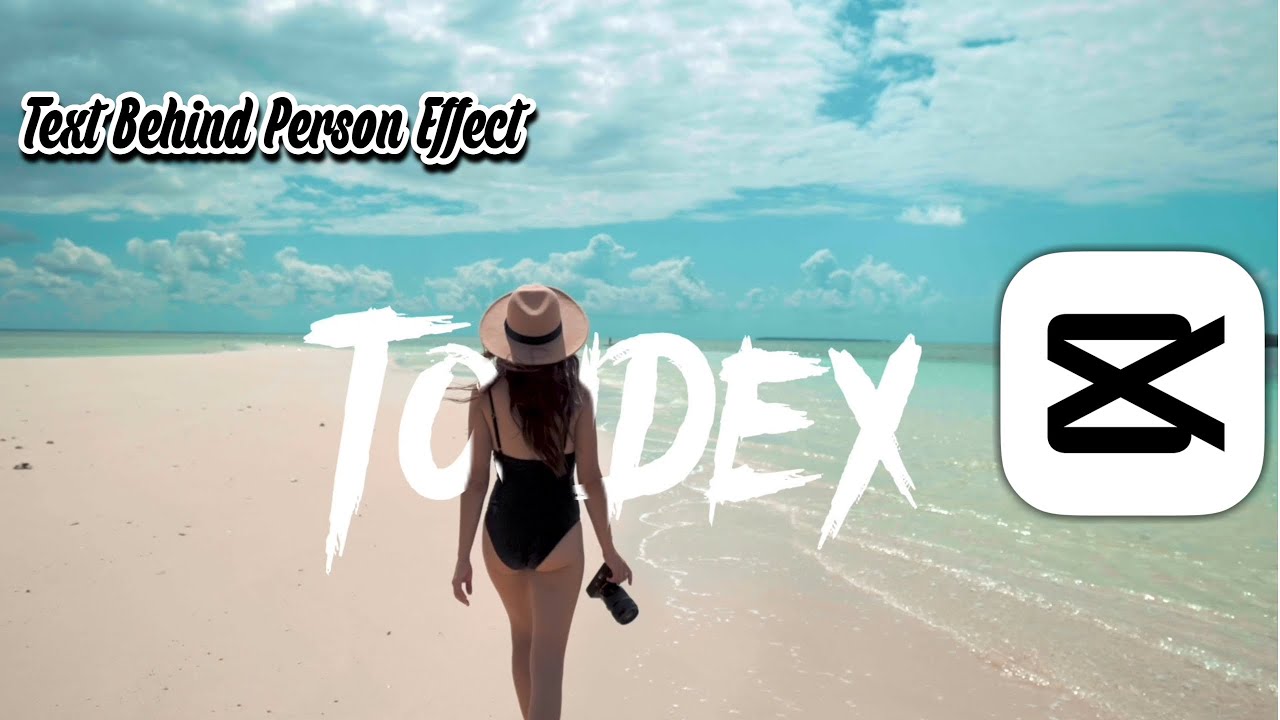 How To Make Text Behind Person Effect | CapCut Tutorial - YouTube