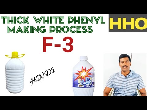 Thick phenyl making process without separation.#hariharanodisha #phenyl ...