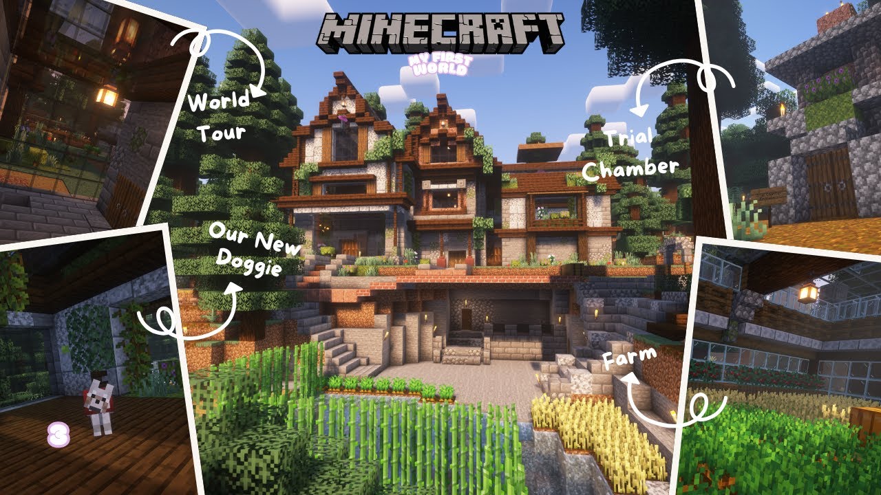 I FINALLY Built My Forever Home!! | MY FIRST WORLD | EP. 3 | A Chill ...