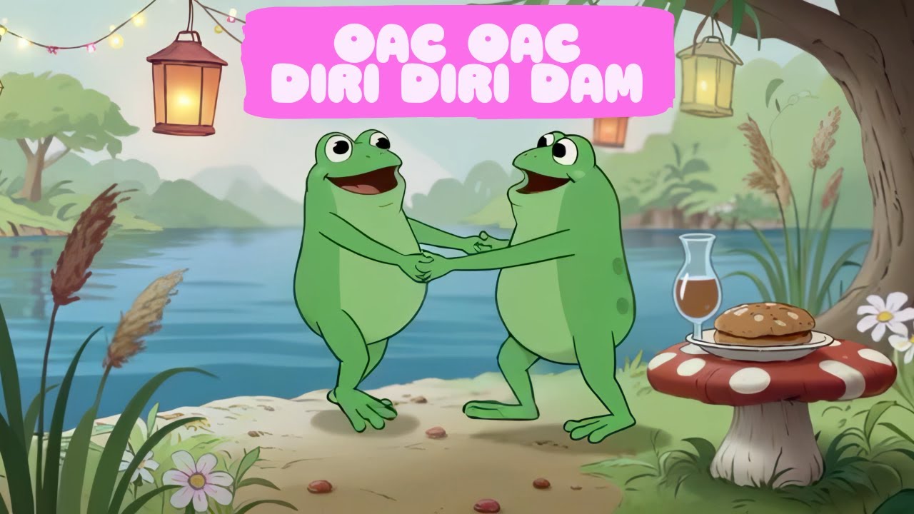 Cântece pentru copii: Oac Oac Diri Diri Dam – Educativ și Distractiv ...