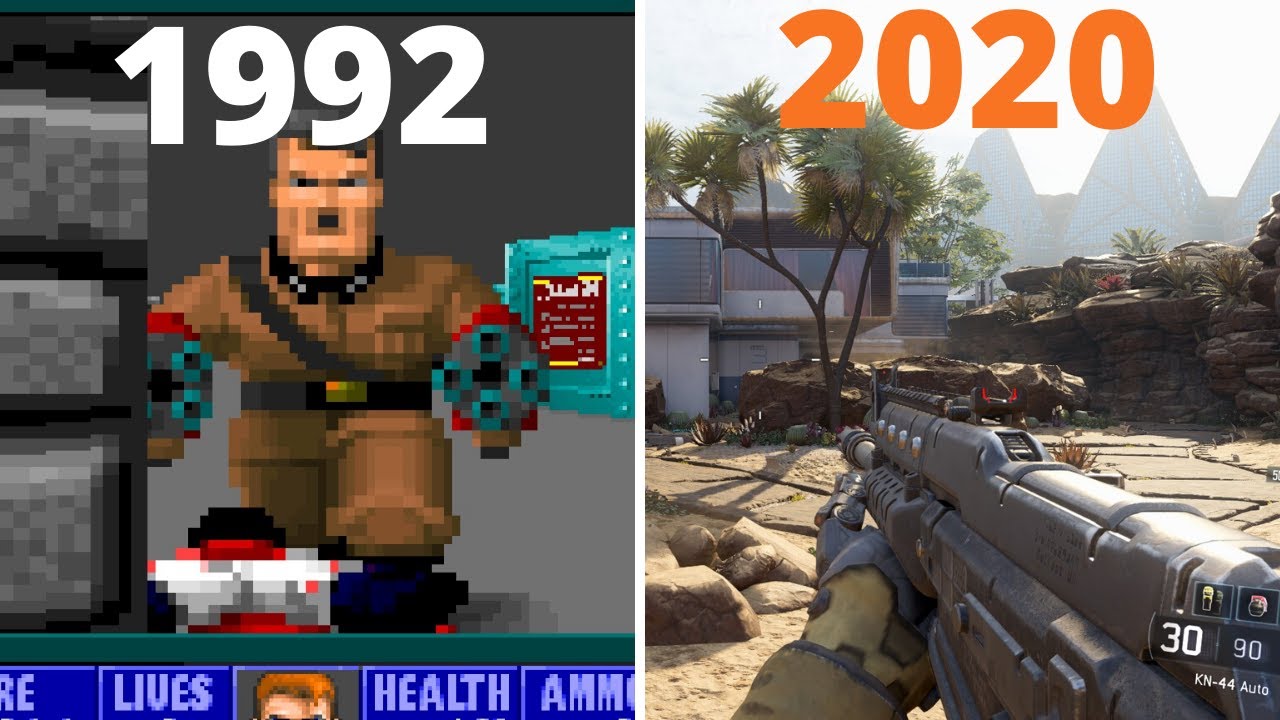 Insane Evolution of FPS Games 1992 2020 - YouTube