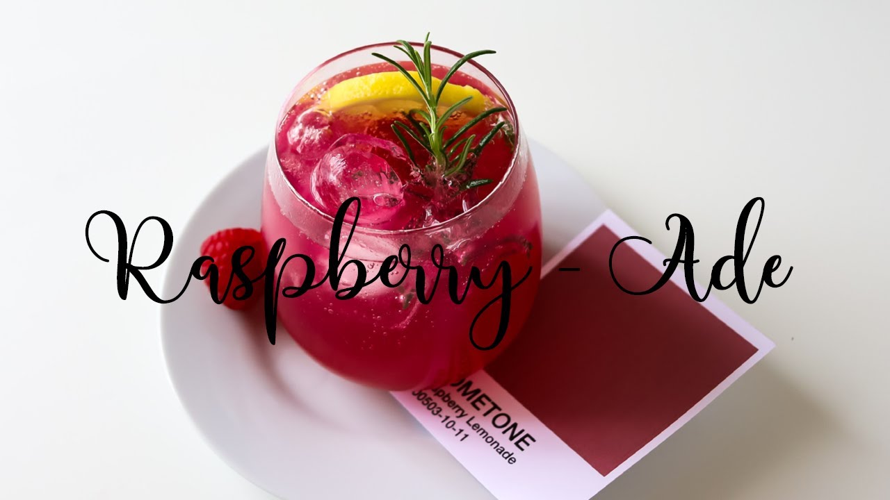 Raspberry-Ade, tutorial: how to make Raspberry Syrup | home.M - YouTube