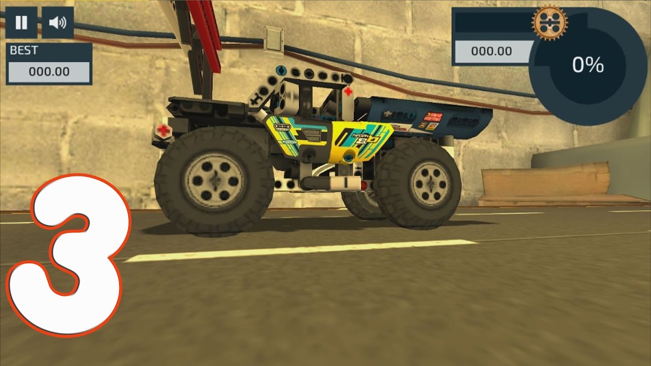LEGO Pull Back Racers 2.0 - Extreme Off Roader Gameplay Walkthrough ...