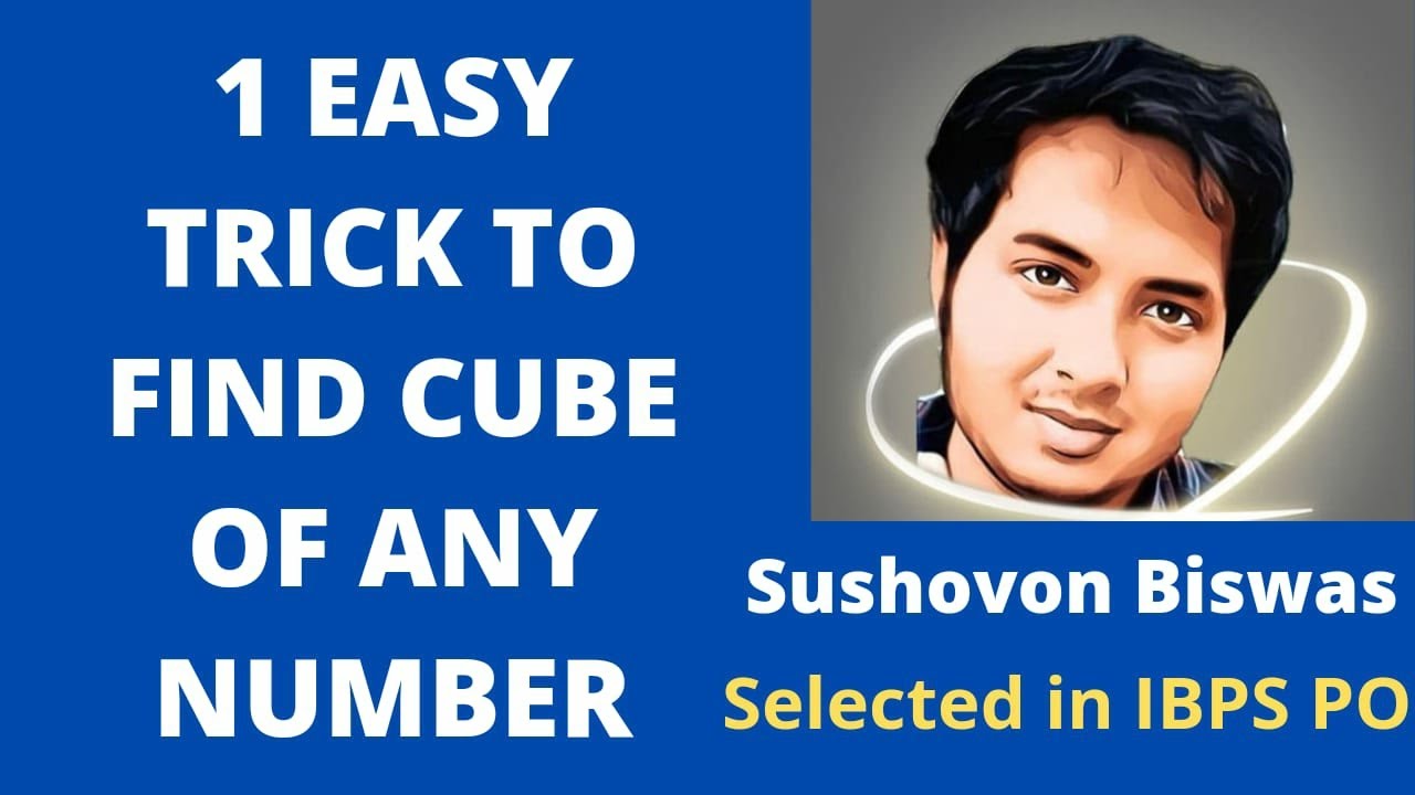 How To Find Cube Of Any Number Cube Short Trick Easiest Trick How To Find Cube Of Any Number Cube Short Trick Easiest Trick