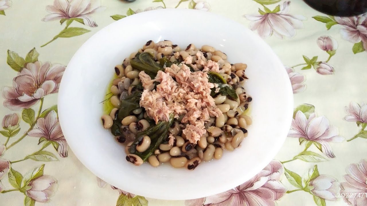 Cyprus traditional healthy food louvi with lahana/easy recipe - YouTube