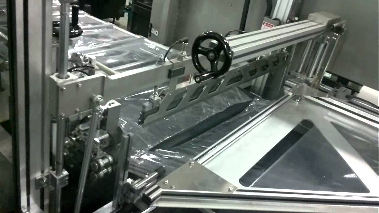 Long Length Ladder Packing Machine APSS 7538 - YouTube