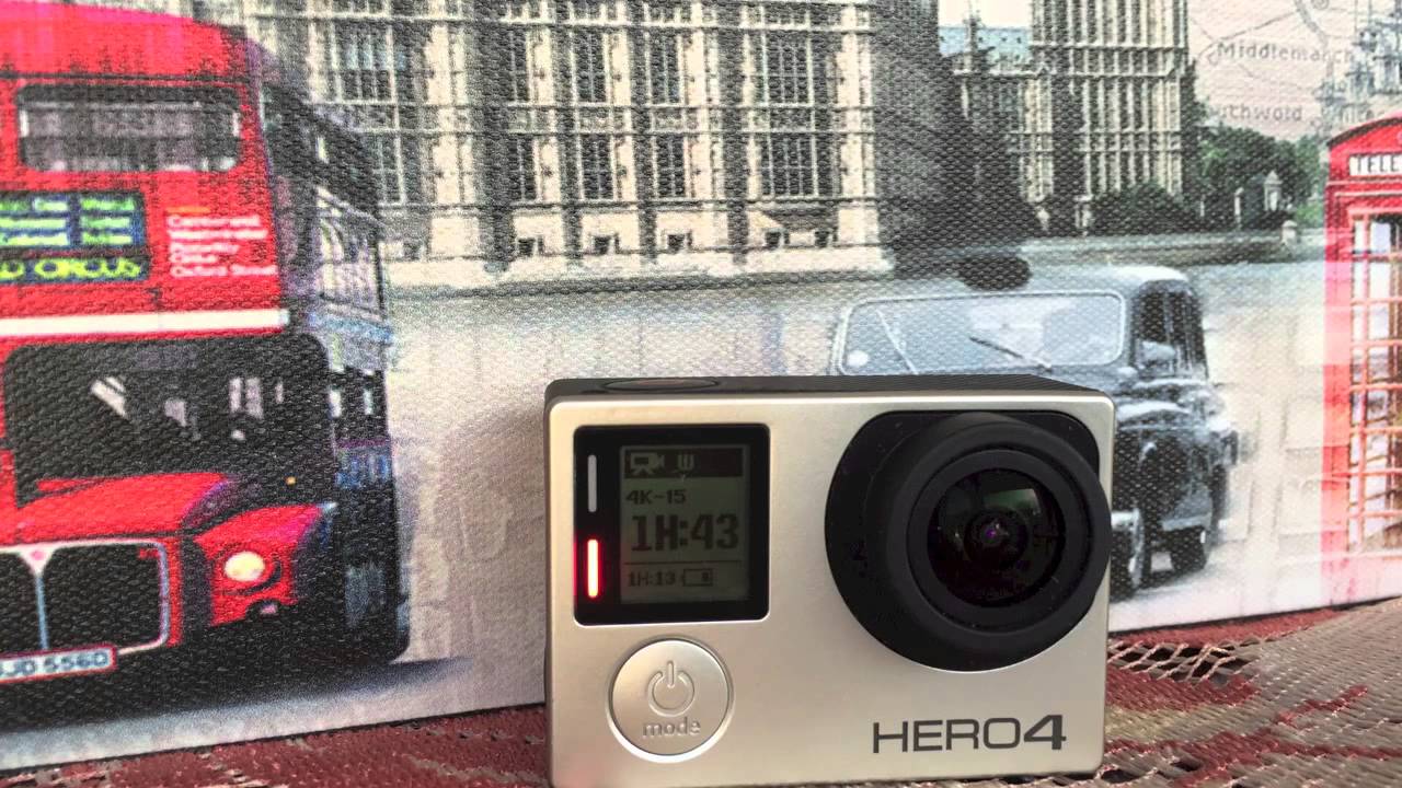 Gopro Hero 4 Silver - 4k 15fps - battery test - YouTube