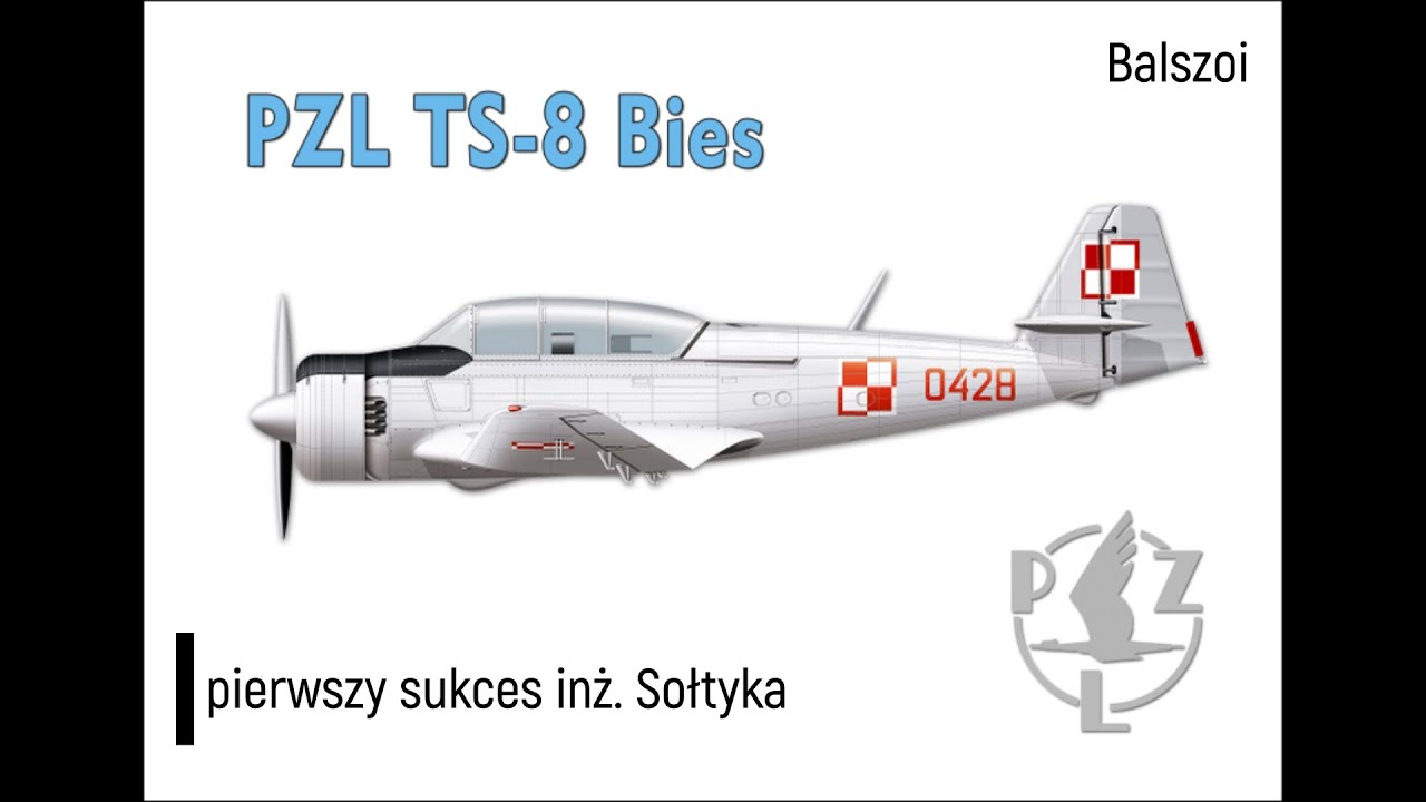 PZL TS-8 Bies | wielki sukces Tadeusza Sołtyka - YouTube