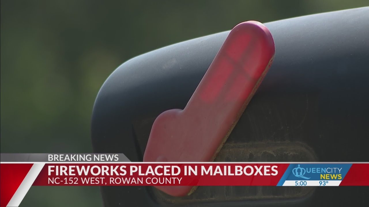 Sheriff: Cherry bomb fireworks placed in mailboxes - YouTube