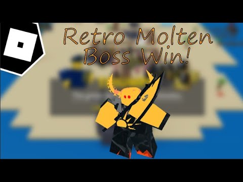 "Retro Molten Boss Win" In "TDS: Legacy" - Roblox - YouTube