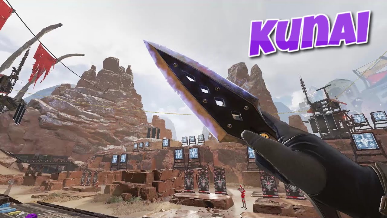 Wraith kunai knife unlocking Apex Legends - YouTube