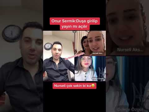 Nurseli aksoy duşta yayın açtı