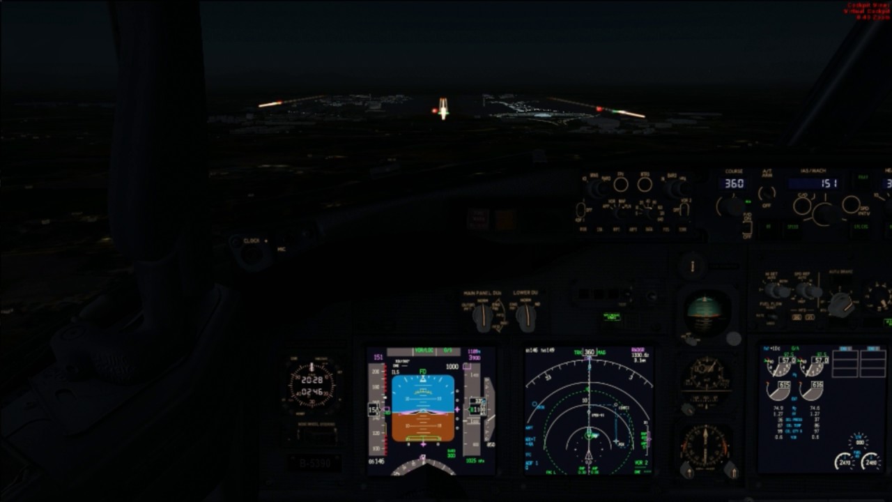 Fsx ZBAA 36R - YouTube
