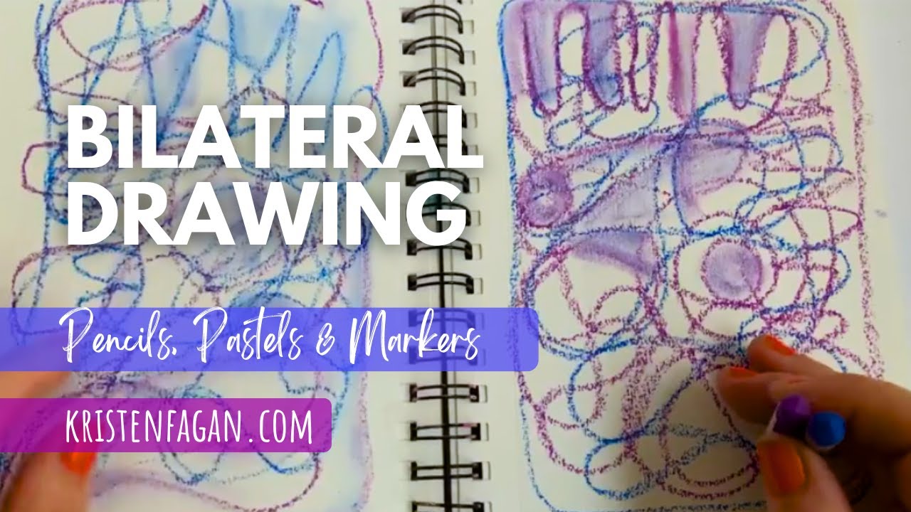 Unwind with Bilateral Drawing - Pencils, Pastels & Markers: Creative ...