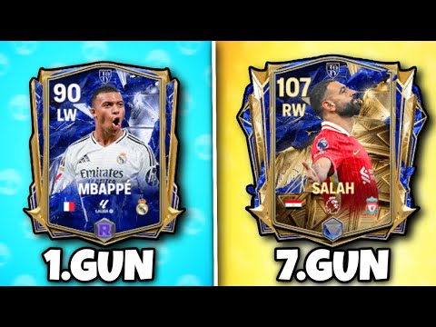 7 GÜN SIFIRDAN FC 25 Mobile Oynadım (çekiliş)