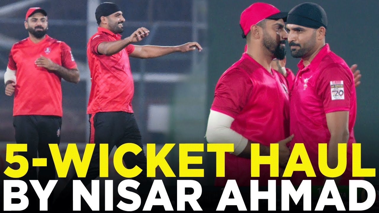 Nisar Ahmad Grabs 5 Wicket Haul | Lahore B vs Rawalpindi | Match 48 ...