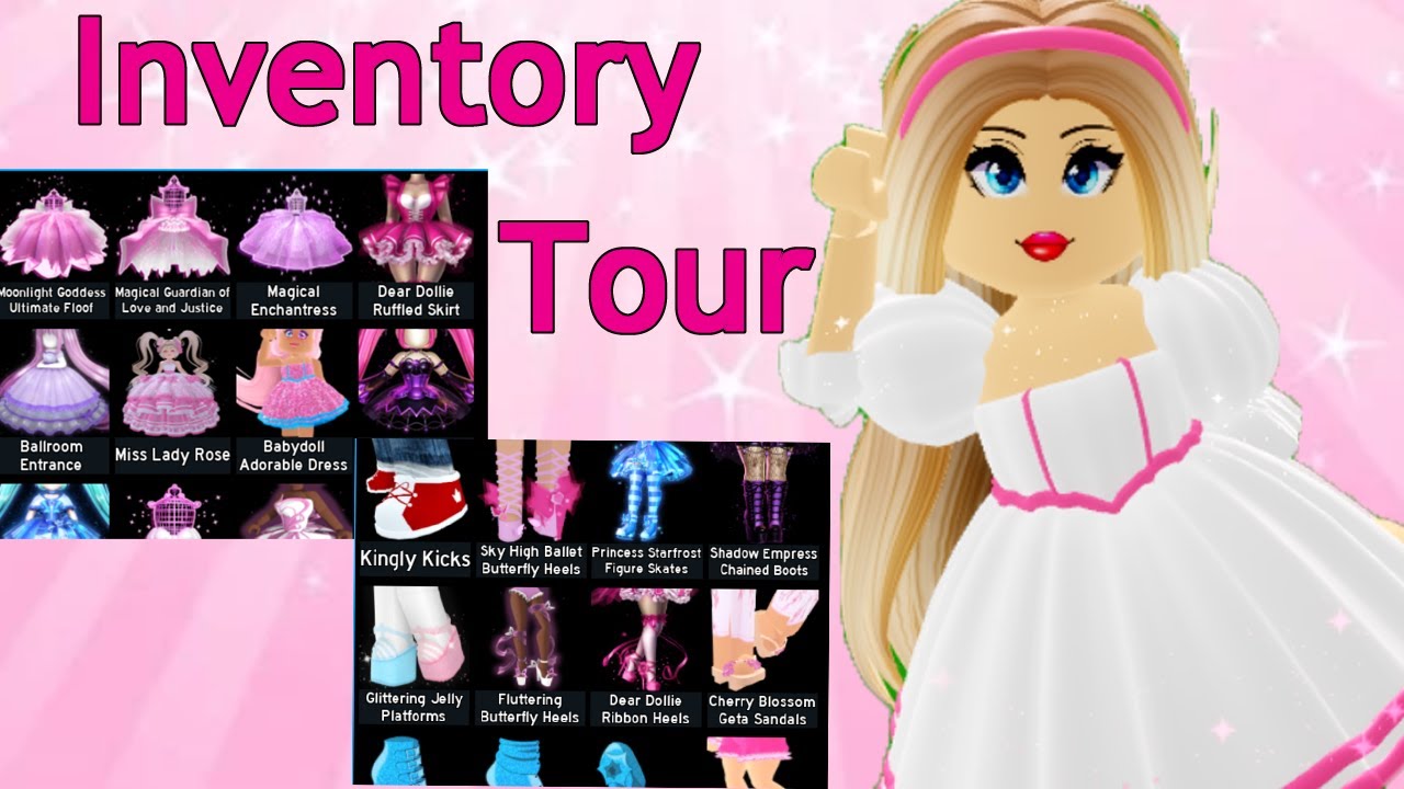 Royale High Inventory Tour - YouTube