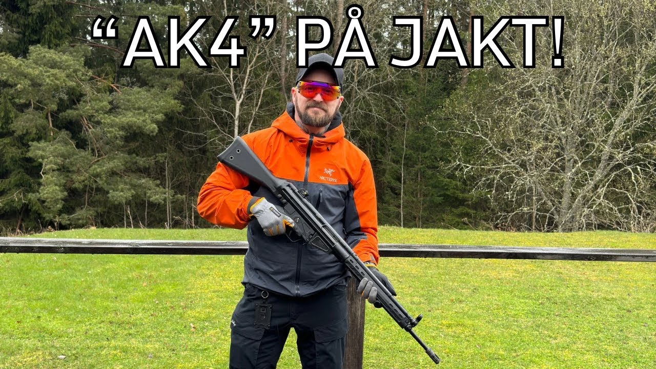 ”AK4” på jakt! - MKE T41 - YouTube