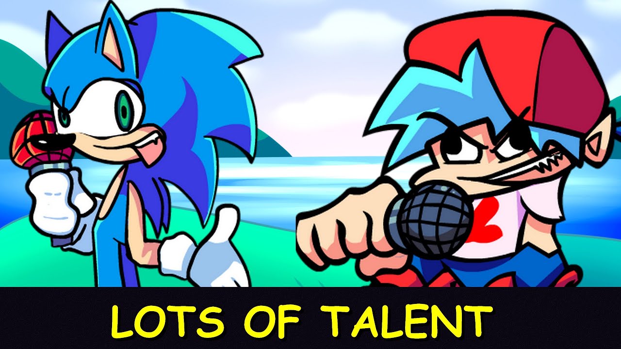 Friday Night Funkin': Lots of talent Full Week [FNF Mod/Hard/tgt sonic ...