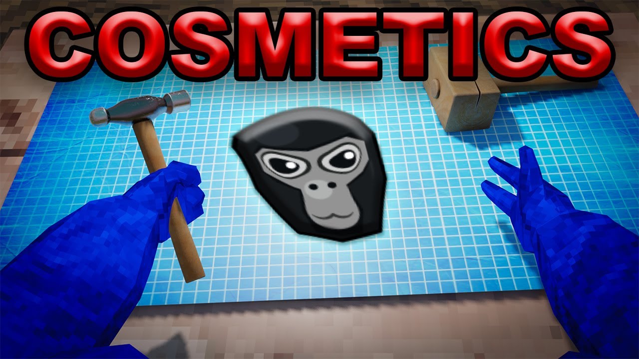 I Made 100 Gorilla Tag Cosmetics (It was easy) - YouTube