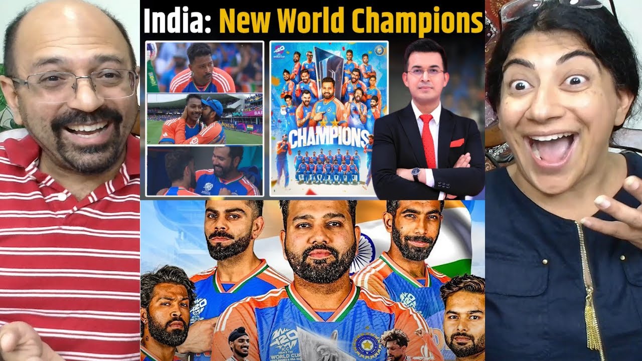 IND vs SA : India win T20 WC 2024, stun South Africa by 7 runs😍. Kohli ...