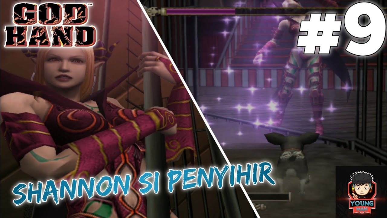 Melawan Shannon - God Hand Indonesia - Part 9 - YouTube